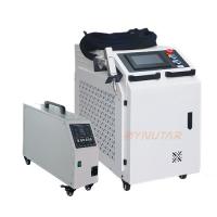 China 1064nm Handheld Fiber Laser Welding Machine 220V 50Hz Water Cooled M2<1.2 for Precision Cleaning for sale