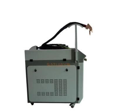 China Portable 1064nm Handheld Laser Cleaning Machine Water Cooling 1-20KHz Pulse Frequency for sale