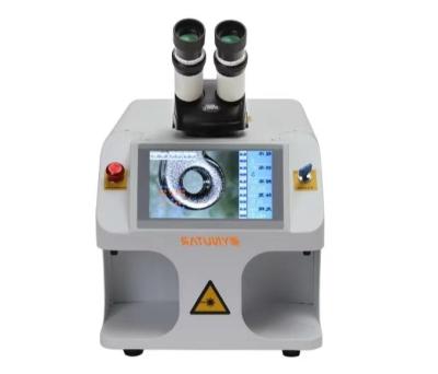 China Jewelry Laser Welding Machine 200W 0.2-2mm Welding Depth Water Cooling Precision Laser Welder for sale