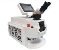 China 200W Water Cooled Jewelry Laser Welding Machine 1064nm 0.2-2mm Spot for sale