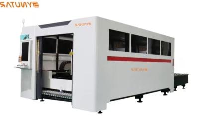 China Fiber Laser Cutting Machine 1500W-6000W Servo Motor Drive ±0.02mm Precision for sale