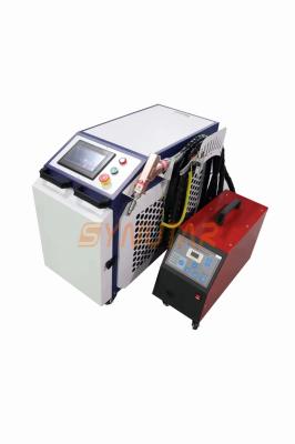 China Water Cooling Handheld Laser Cleaning Machine 1064nm 220V 50Hz Beam Quality M2 Less Than 1.2 for sale