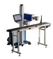 China CO2 Laser Marking Machine 90W 100W DSP Control 0.15mm Minimum Character Size for sale