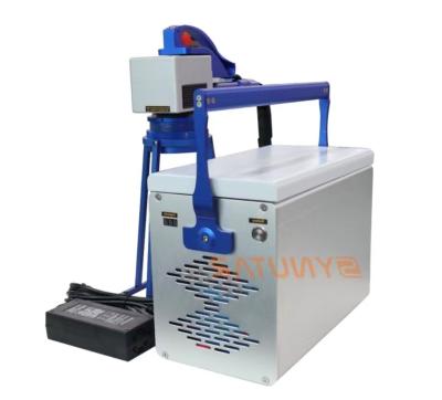China Fiber Laser Marking Machine 20W 30W 50W 100W 0.01mm Line Width Air Cooling for sale