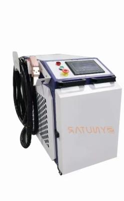 China Handheld Laser Welding Machine 1500W Air Cooling AC220V 50Hz 95kg Portable 3 in 1 Welding Cutting Cleaning for sale