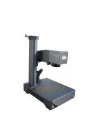 China Fiber Laser Marking Machine 20W 110mm EZCAD Compatible Portable Metal Engraver for sale