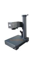 China 110x110mm Fiber Laser Marking Machine 8000mm/s Air Cooling Metal Engraver for sale