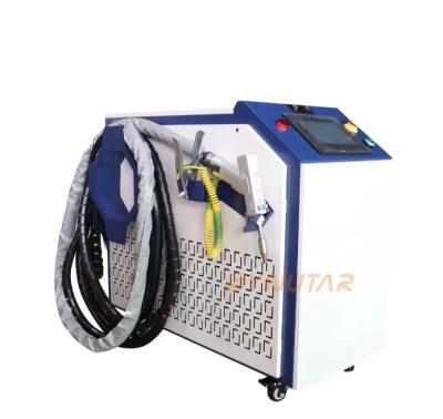 China Handheld Laser Welding Machine 0.5-5mm Welding Depth 1000-2000W Air Cooling for sale