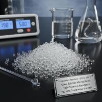 China Temperature Resistant -200 to 600 °C Glass Bubbles Microspheres with High Chemical Resistance and 100 MPa Compressive Strength for sale