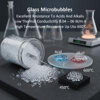 China Glass Microbubbles with Excellent Resistance To Acids And Alkalis, Low Thermal Conductivity 0.04 - 0.06 W/m·K, and High Temperature Resistance Up To 600°C for sale