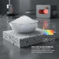 China Hollow Glass Bubbles with Compressive Strength Up To 70 MPa and Low Thermal Conductivity for Non-flammable Applications for sale