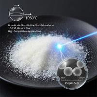 China Low Moisture Absorption Glass Microbubbles with 10-100 Micron Diameter Range and 0.2 Thermal Conductivity for sale