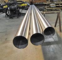 China 1mm-12mm Brushed Stainless Pipe ASTM 304 301 316 321 SS Round Tube for sale