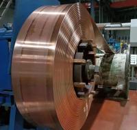 China 0.55mm Thickness Battery Copper Strip Copper Sheet Coil  Tape for sale