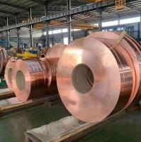 China 0.55mm Thickness Battery Copper Strip Copper Sheet Coil  Tape for sale