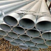 China Complete Specification Hot Dip Galvanized Round Steel Pipe galvanized chimney pipe For Building Materials for sale