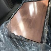 China 8.96 G/Cm³ Copper Plate Sheet Pure Copper Sheet  Red For Industry Construction for sale