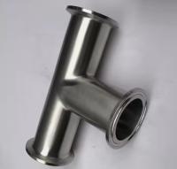 China 6K Finish SS 304 Tee 2mm To 32mm Stainless Steel Reducing Tee for sale