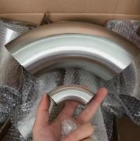 China 1.5 Inches 2 Inch Stainless Steel Tube Elbows Welded 45 Degree Stainless Steel Elbow for sale
