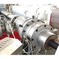 China 160-250mm Pipe Diameter PE Pipe Extrusion Machine with Output Capacity 250-350kg/h for sale