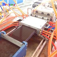 China 22 1 Screw L/D Ratio WPC Profile Production Line for Hollow Decking for sale