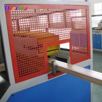 China 25 1 Screw L/D Ratio Twin Screw WPC Decking Profile Extrusion Machine for Superior Output for sale