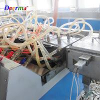 China 180 250 kg/h Output WPC Door Frame Profile Production Extrusion Line Machine at 55 rpm Screw Speed for sale