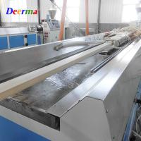 China 180 250 kg/h Output WPC Door Frame Profile Production Extrusion Line Machine at 55 rpm Screw Speed for sale