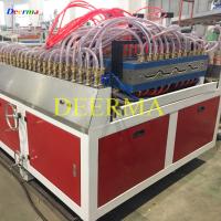 China 38CrMoALA Screw Material PVC Hollow Wave Roof Tile Production Line with SIEMENS Motor for sale