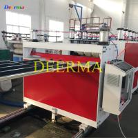 China 38CrMoALA Screw Material PVC Hollow Wave Roof Tile Production Line with SIEMENS Motor for sale