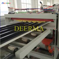 China 80mm Double-screw PVC Hollow Roofing Sheet Production Line for Indonesia Market Needs for sale