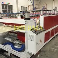 China Inverter ABB Frequency Controller PVC Twin Wall Hollow Roof Machine for Construction for sale