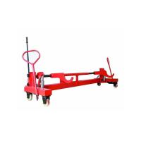 China 100mm Textile Warp Beam Trolley Hydraulic Weaving Four Wheel for sale