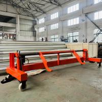 China 100mm Textile Warp Beam Trolley Hydraulic Weaving Four Wheel for sale
