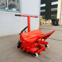 China 300mm Diameter Warp Beam Trolley Hydraulic Cloth Roll Doffing for sale