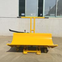 China 300mm Diameter Warp Beam Trolley Hydraulic Cloth Roll Doffing for sale
