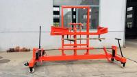 China Motorized Warp Beam Lift Trolley Hydraulic Heald Frame 400mm for sale