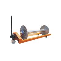 China Hydraulic Empty Warp Beam Trolley Truck High Capacity Carrying 2500KG for sale
