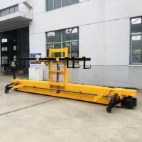 China Customized Hydraulic Warp Beam Trolley Heald Frame Lifter And Carrier High Capacity for sale