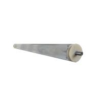 China Air Jet Picanol Loom Spare Parts Seamless Steel Roller Shaft 120mm Flange for sale