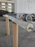 China Air Jet Picanol Loom Spare Parts Seamless Steel Roller Shaft 120mm Flange for sale