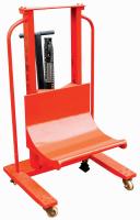 China 500mm Cloth Roll Doffing Trolley Textile Industry Hydrauli Transport for sale