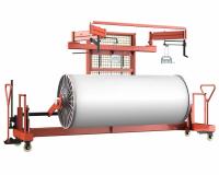 China High Duty Steel Hydraulic Heald Frame Warp Beam Trolley Lift for sale