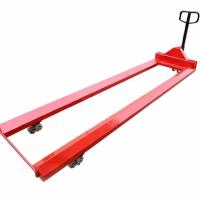 China High Lift Hydraulic Beam Trolley Truck Textile Transform Heavy Duty Roll Doffing for sale