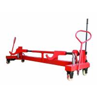 China Transport Empty Warp Beam Lifting Trolley Hydraulic Manual I Beam Trolley for sale