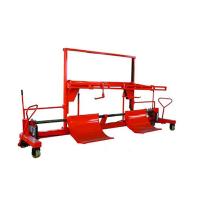 China Hydraulic Double Twin Warp Beam Trolley Lift With Harness Mounting Device for sale