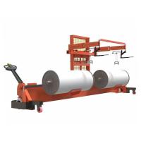 China Hydraulic Double Twin Warp Beam Trolley Lift With Harness Mounting Device for sale