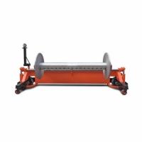 China Customized Manual Warp beam trolley Hydraul Transport cart for sale