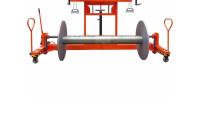 China Classic Hydraulic Textile Heald Frame warp beam trolley hydraul transport cart for sale