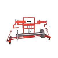 China Classic Hydraulic Textile Heald Frame warp beam trolley hydraul transport cart for sale